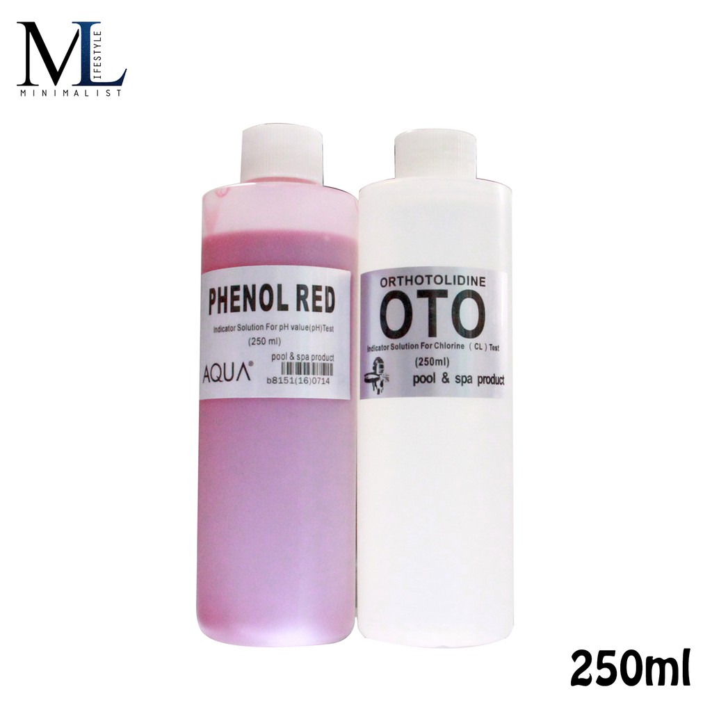 Minimalist Lifestyle:- PHENOL RED pH & OTO Orthotolidine CL Solution ...
