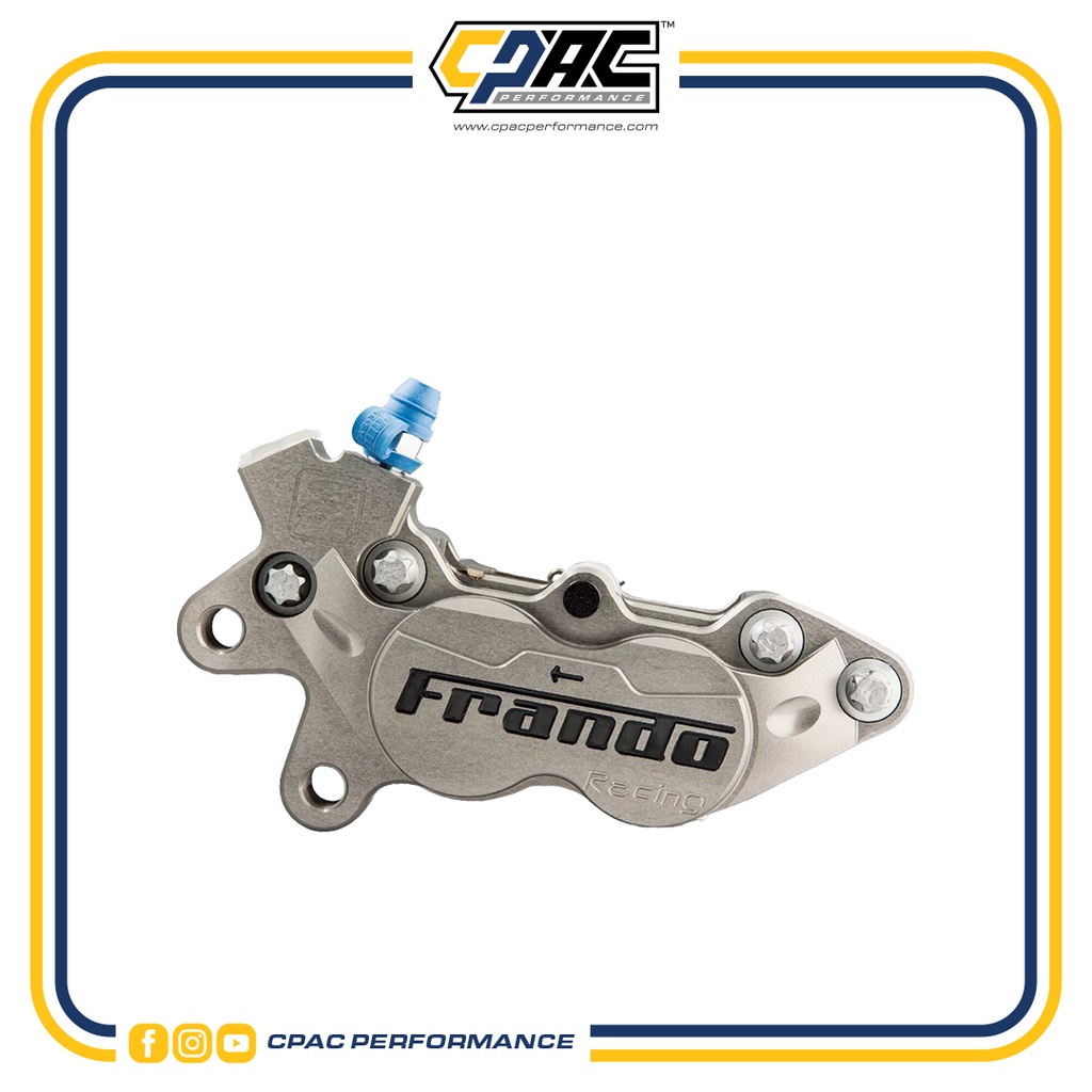 FRANDO F101-Racing (RH) - 4 Piston CNC Brake Caliper (Axial) | Shopee ...