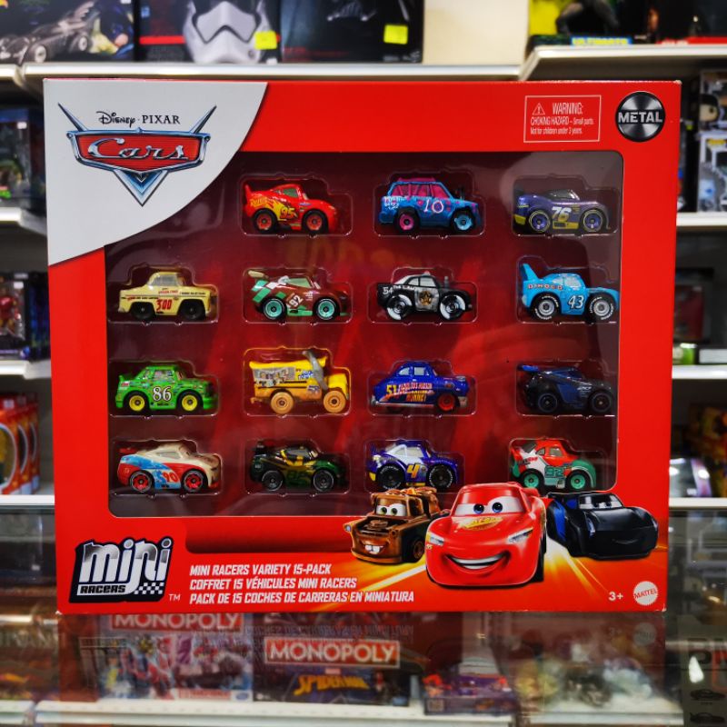 Mattel Disney Cars Mini Racer Diecast 15 pack | Shopee Malaysia