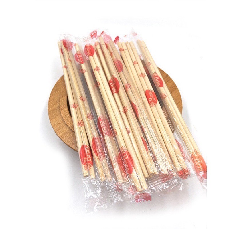 Bamboo Chopstick [ 1 pair ] Hygienic Chopstick - Disposable Plastic ...