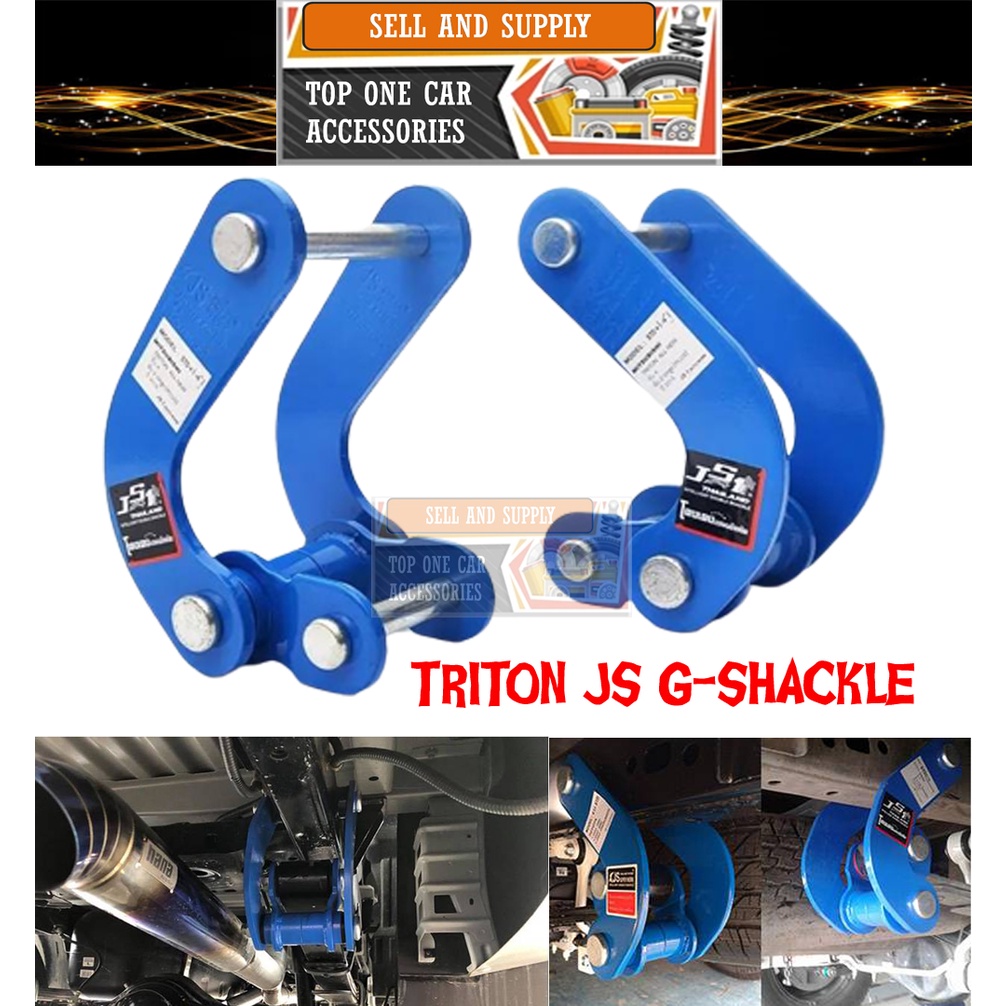 4x4 Triton JS Double Shackle Suspension Spring Rear Comfort / Extended ...