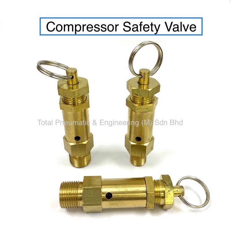 Compressor Safety Valve Compressor Pressure Relief Valve | Shopee Malaysia