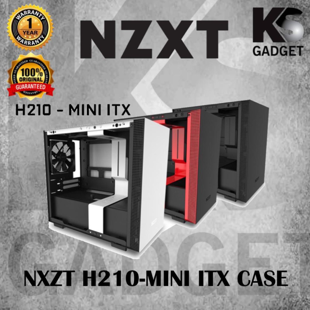 NZXT H210 Mini ITX Case /NZXT H210 TG ITX CHASSIS 【Black / White ... NZXT H210 Mini ITX Case /NZXT H210 TG ITX CHASSIS 【Black / White ...