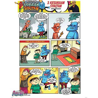 Komik Godaan Syaitan - Asuh | Galeri Ilmu | Bacaan Kanak-kanak | Shopee ...