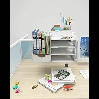 MYSOR Rak Fail Pejabat Murah Desk Organizer Rack File Organizer Table ...