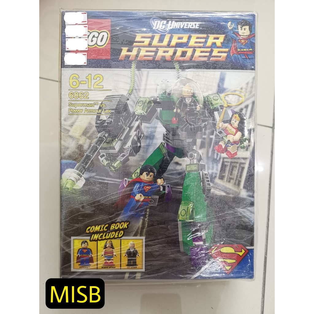 LEGO 6862 Superman vs. Power Armor Lex | Shopee Malaysia