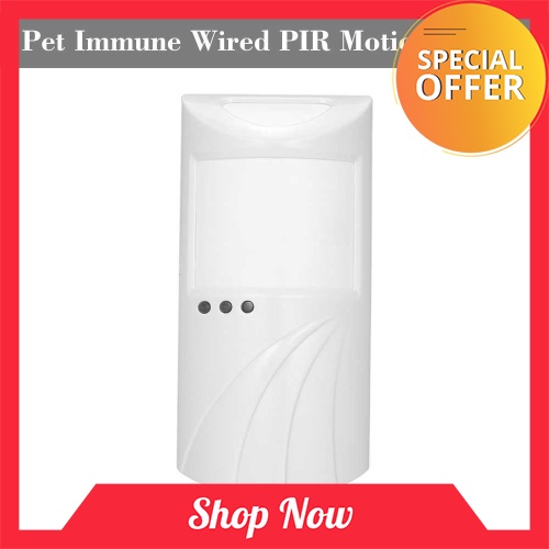 Special Offer Pet Immune Wired PIR Motion Sensor Passive Infrared ...