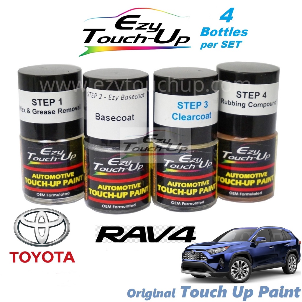 TOYOTA RAV4 Original Touch Up Paint - EZY Touch Up Combo Set- Touch Up ...