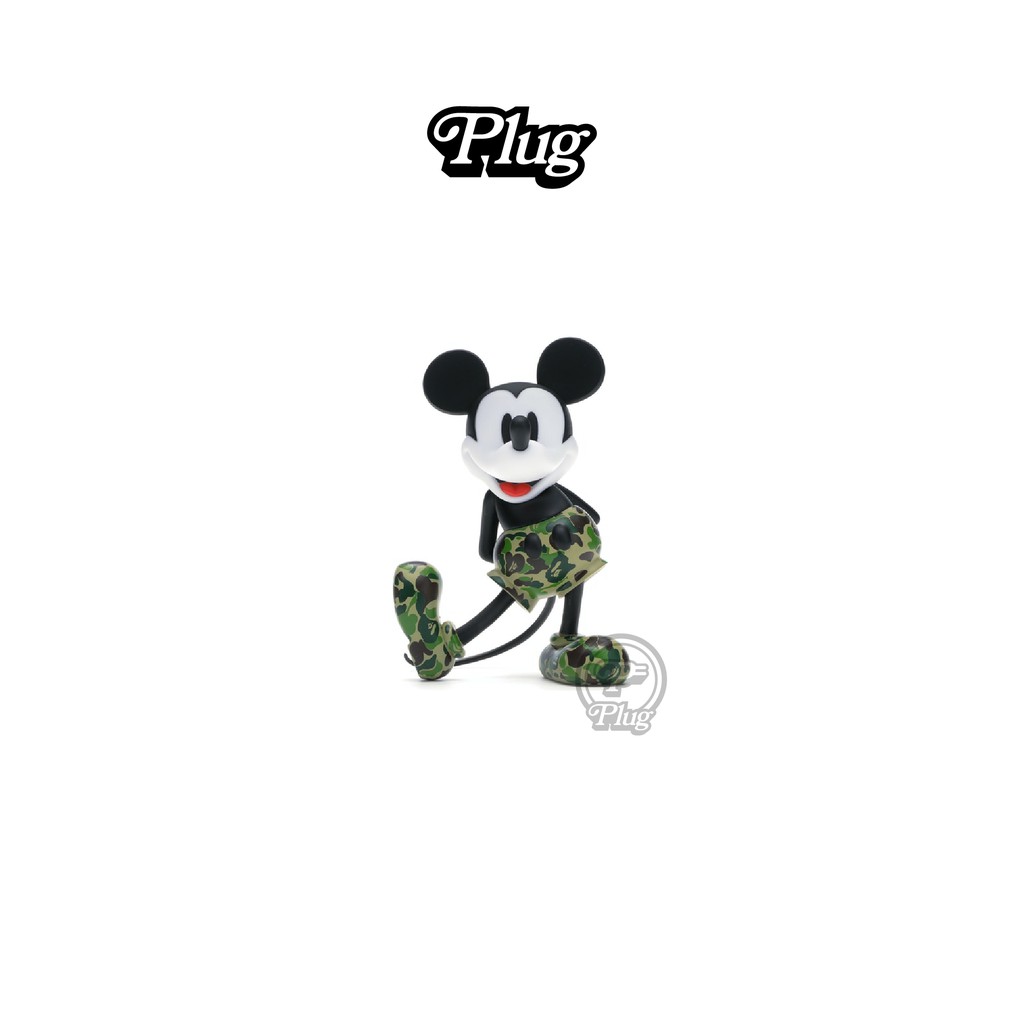 Bape X Mickey Mouse 90th Anniversary Figure Camo Set | Shopee Malaysia