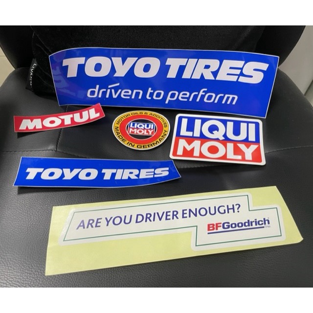 Sticker /Liqui moly /toyo /motul / bf goodrich | Shopee Malaysia