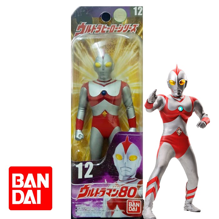 Bandai Ultraman Superheroes Ultra Hero Series #12: ULTRAMAN 80 Action ...