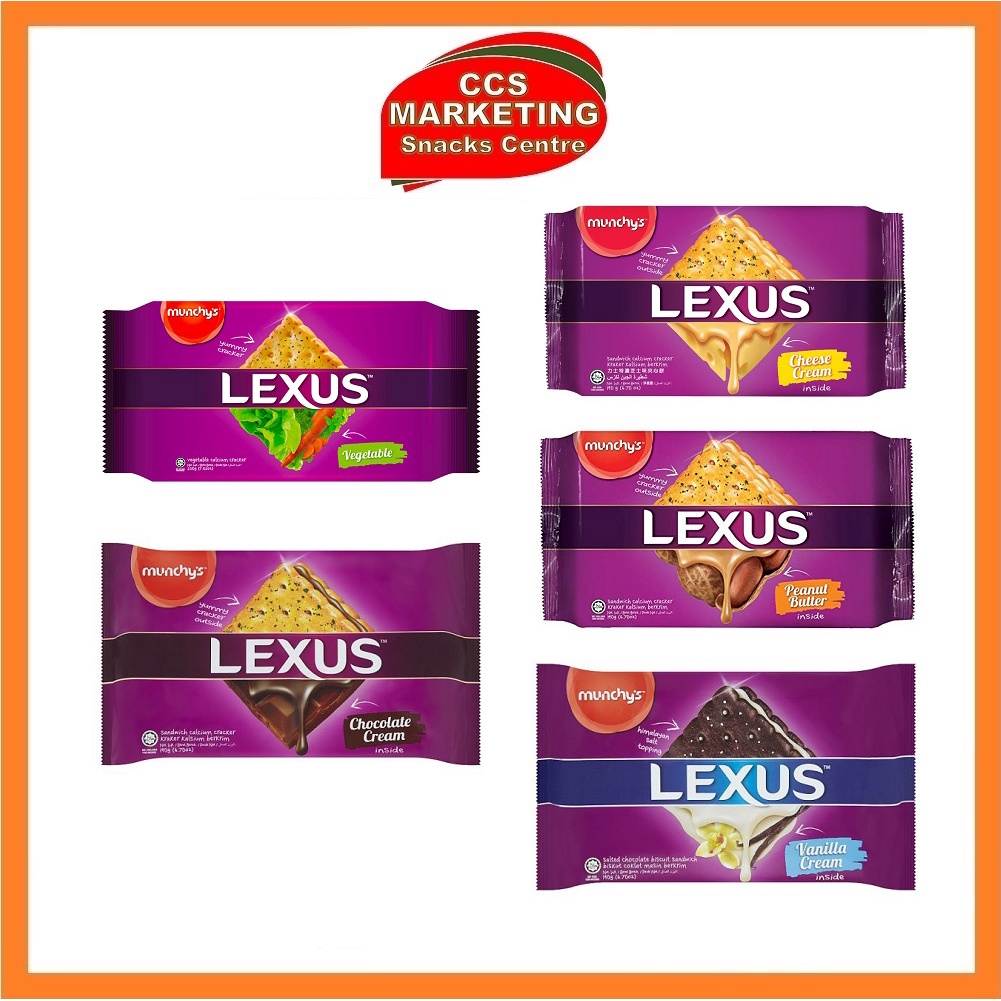 CCS Munchy's Lexus Sandwich Biscuit ( 190g ) | Shopee Malaysia