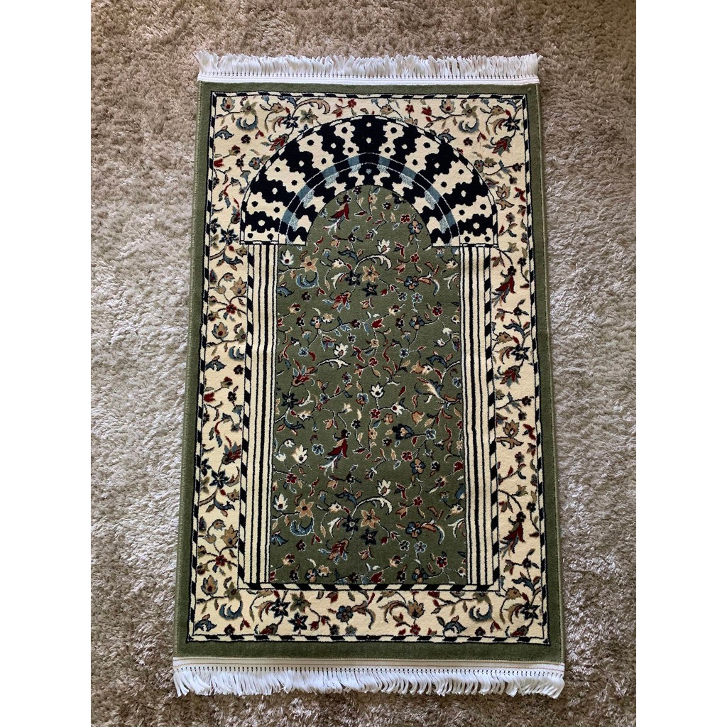 SEJADAH RAUDAH RAUDHAH ORIGINAL DESIGN MASJID NABAWI MADINAH 8mm TEBAL ...