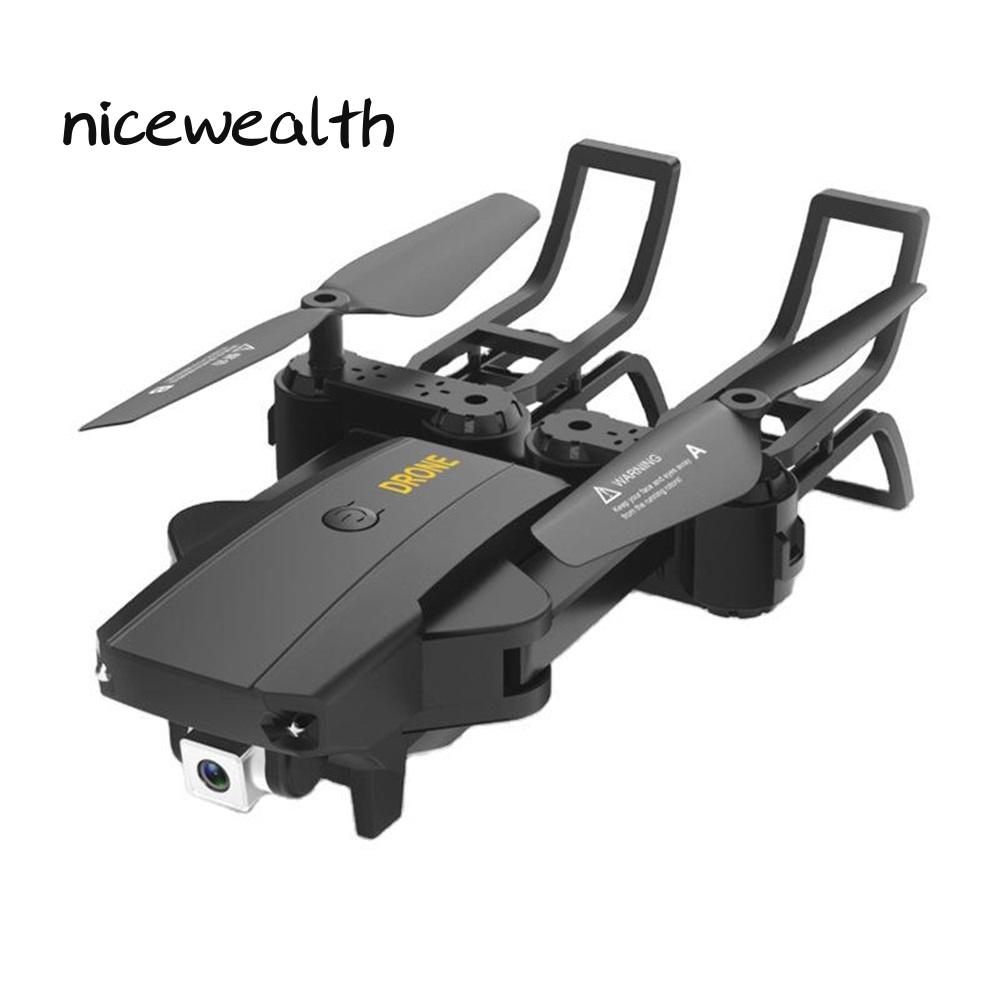 Foldable Dual Camera Drone 4K HD Optical Flow Positioning Aircraft 2-axis Remote Control Drone ...