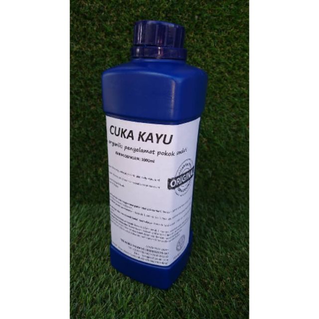 1LITER CUKA KAYU WOOD VINEGAR KAWALAN PEROSAK TANAMAN ORGANIK | Shopee ...