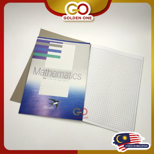 Swift A4 Mathematics 60gsm 76pages (Small Square Pages) | Shopee Malaysia