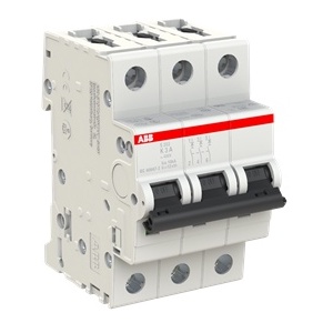 ABB S203-K3 MCB 6kA 3P 3A Miniature Circuit Breaker K curve | Shopee Malaysia