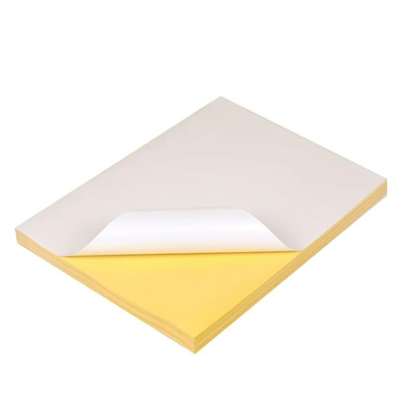 A4 Size White Sticker Paper Printing Label 20 50 100 Sheets Shopee 