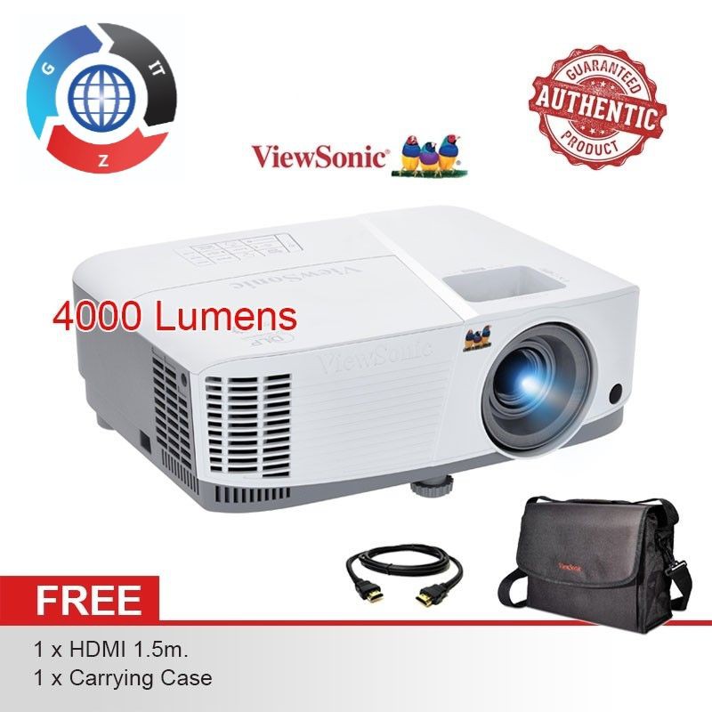 ViewSonic PA503SE SVGA 4000 Lumens Projector, Office, Education, Home ...