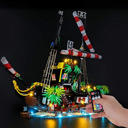 LEGO 21322 Pirate Bay Barracuda (LED SET ONLY) | Shopee Malaysia