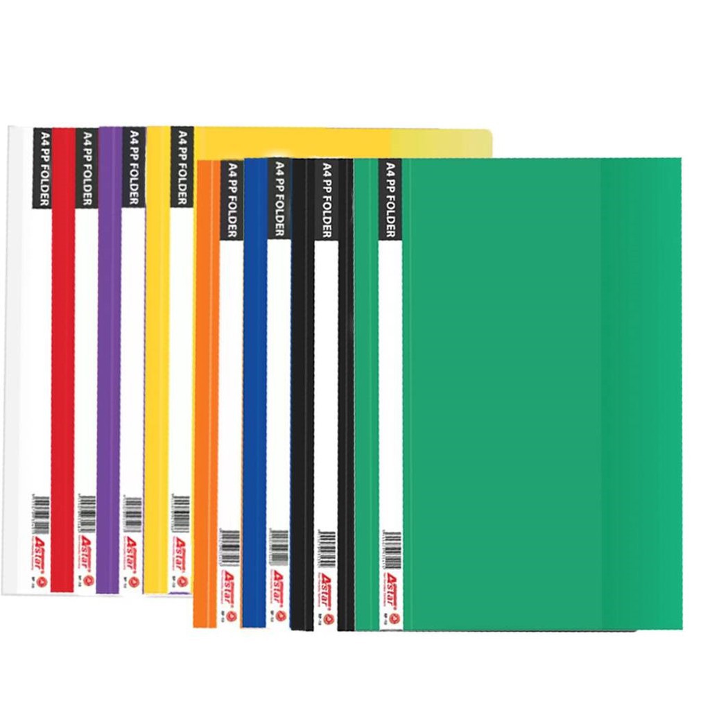 (A4 MANAGEMENT FILE/FOLDER) ASTAR RP-10 MULTI COLOUR | Shopee Malaysia