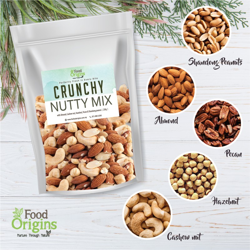 Crunchy Nutty Mix (250g) | Shopee Malaysia