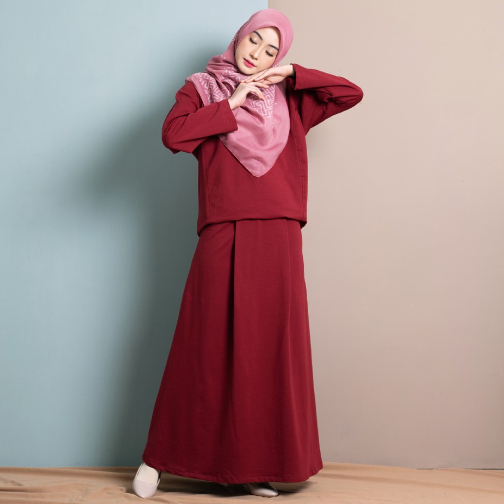 Rayyan Haya' Zhalea Suit 2.0 Plain Muslimah | Shopee Malaysia