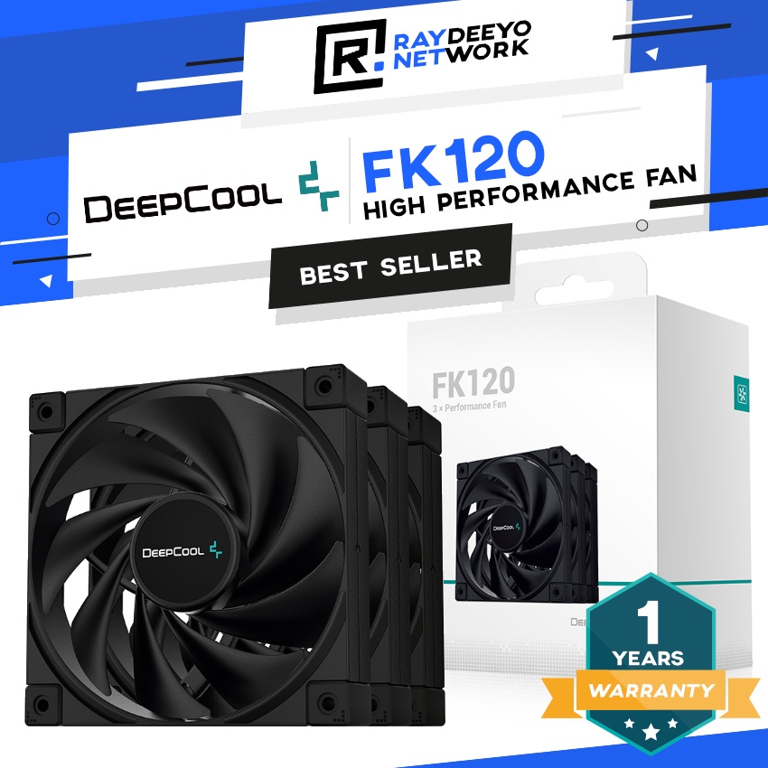DeepCool FK120 120mm PWM fan [Elite Cooling & Silent Efficiency ...
