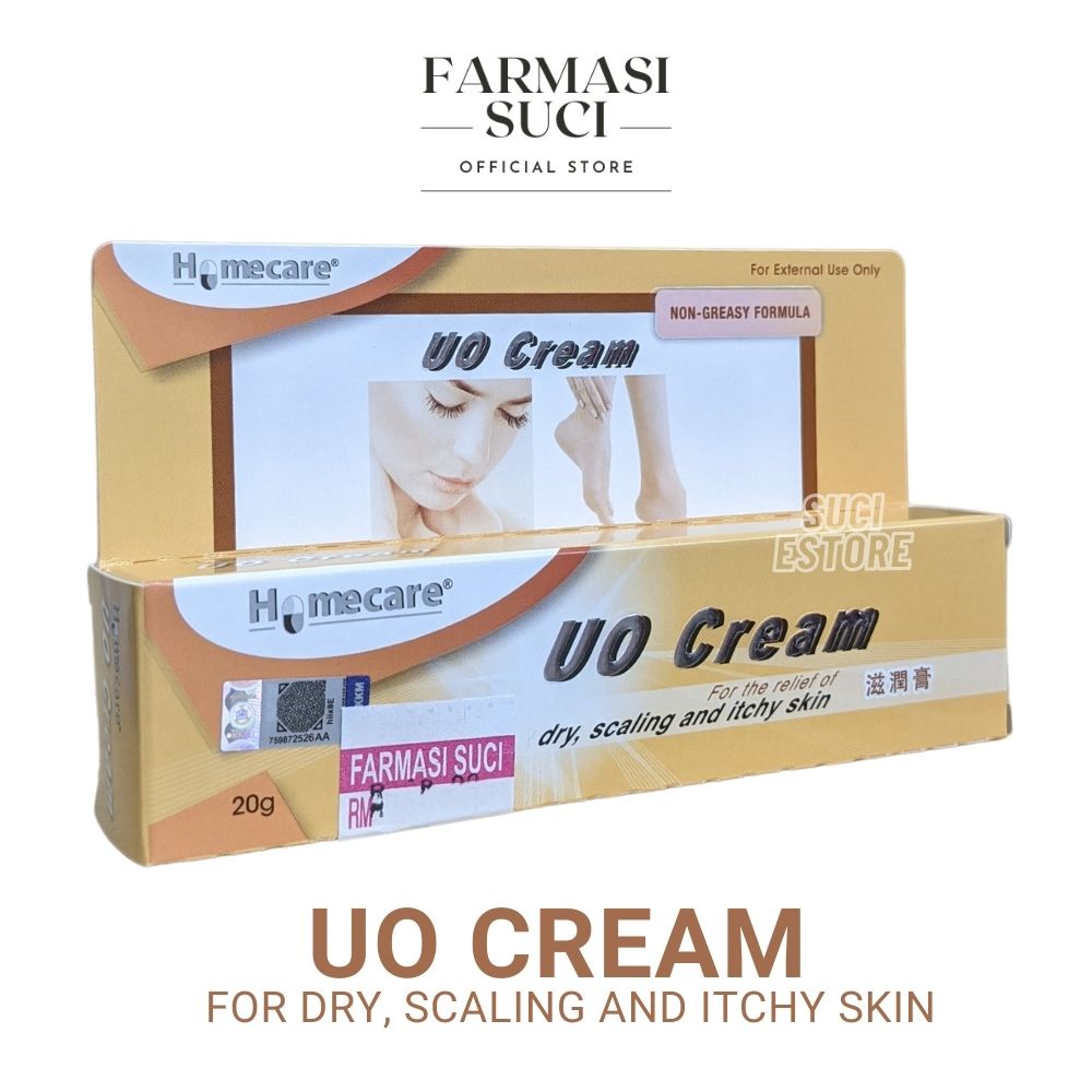 Homecare UO Cream 20g - for the relief of dry, scaling and itchy skin ... Homecare UO Cream 20g - for the relief of dry, scaling and itchy skin ...