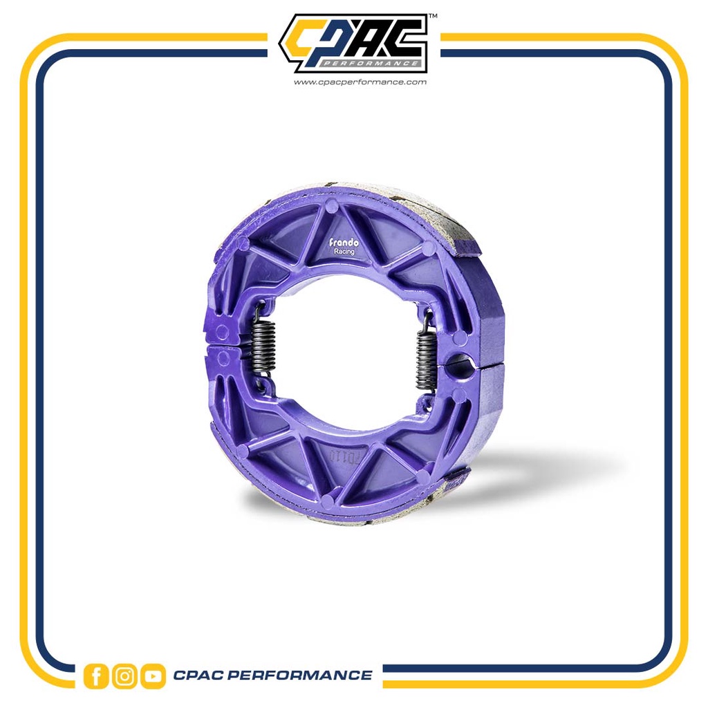 FRANDO VESPA Sport Brake Shoe - Big (Sprint & Primavera) | Shopee Malaysia