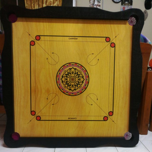 Carrom Board Papan Carrom | Shopee Malaysia