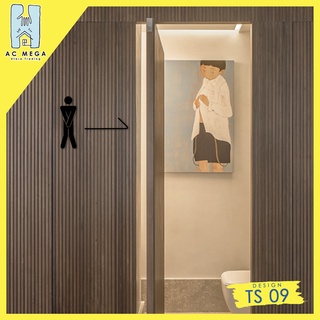 15 design Toilet Signage Washroom Sign Tandas Arcylic Toilet Sign ...