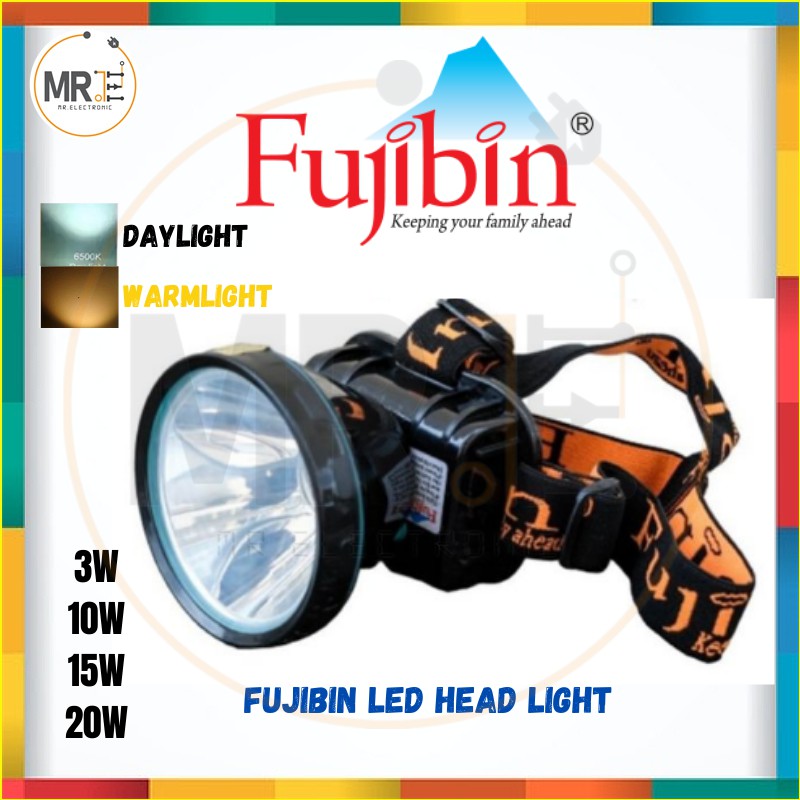 [Original] Fujibin High Power Rechargeable LED Head Lamp / Head Light ...