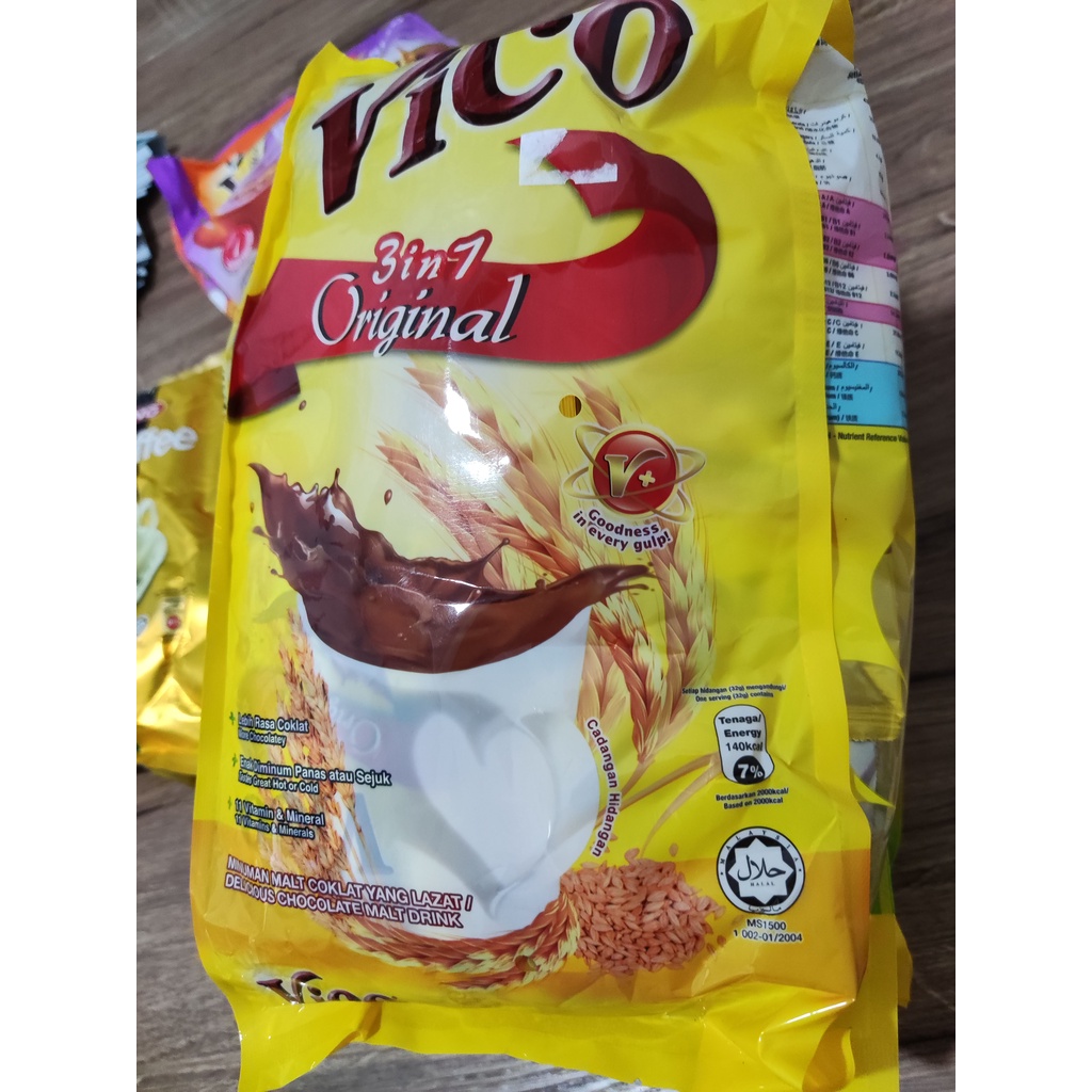 Vico 3in1 Chocolate Malt Drink | Shopee Malaysia