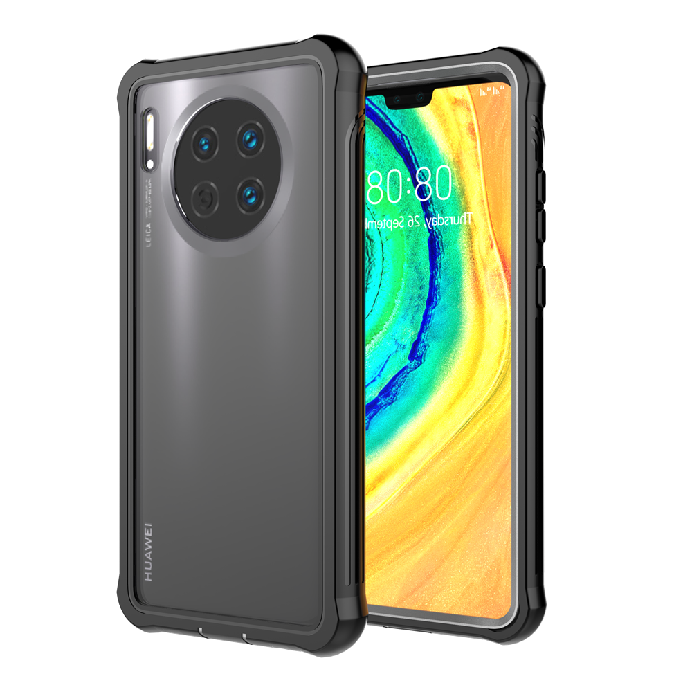 Huawei Mate 30 5G/Mate 20 Pro /P30 Pro Case Soft Silicone Clear Back Cover 360 Full Protection ...