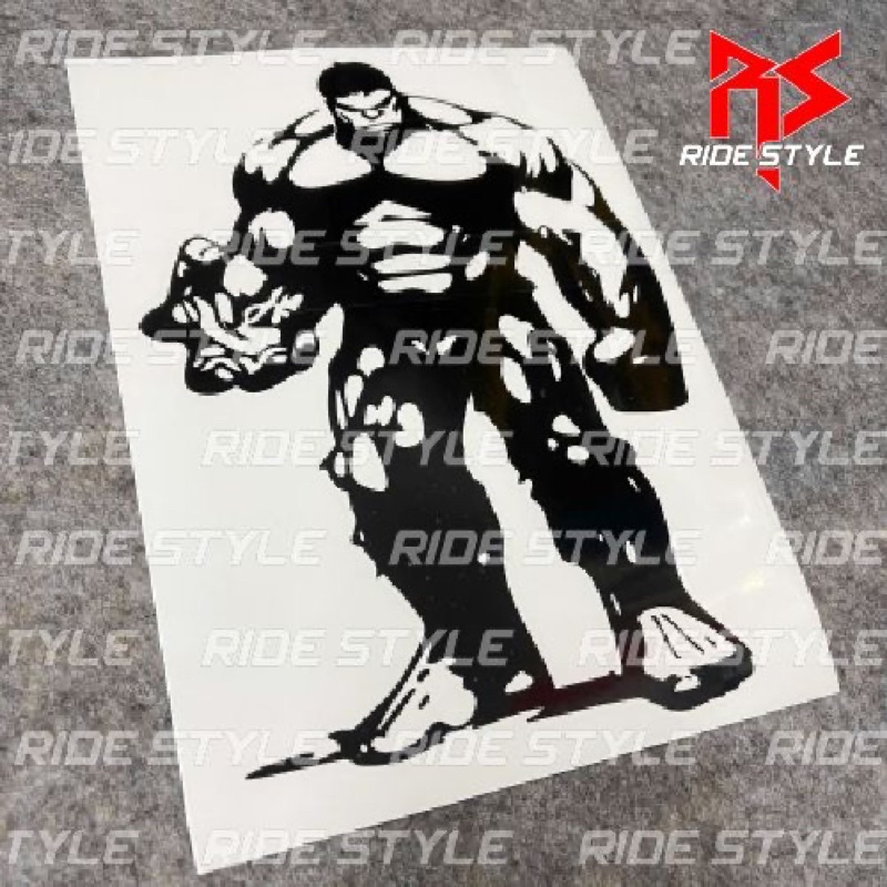 4X4 Sticker (Incredible Hulk) Car Sticker | Shopee Malaysia