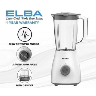 ELBA BLENDER WITH GRINDER EBG-M1550(WH) | Shopee Malaysia