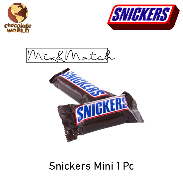 [Mix & Match] Snicker Minis Chocolate (Made in Netherlands) | Shopee ...