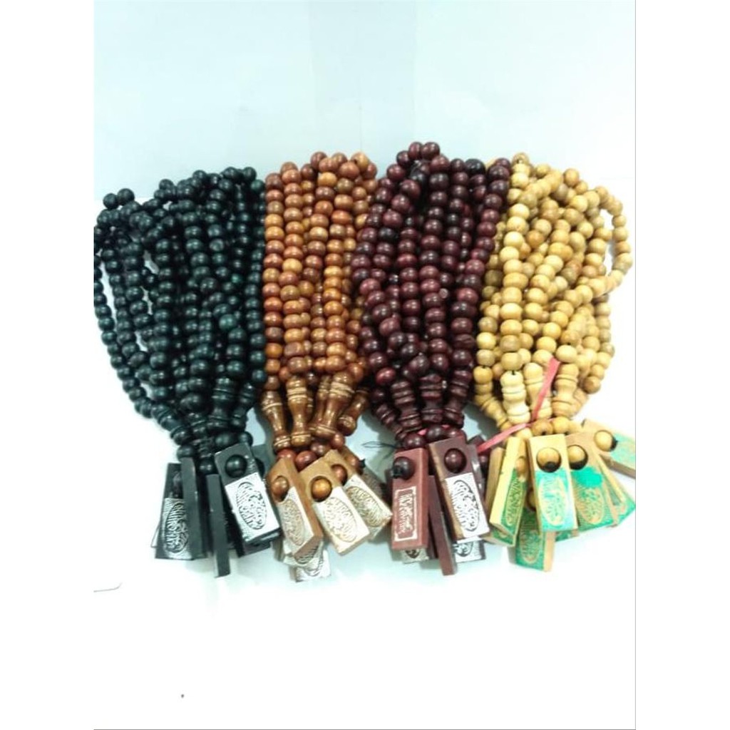 Tasbih Kayu 33 BIJI. | Shopee Malaysia
