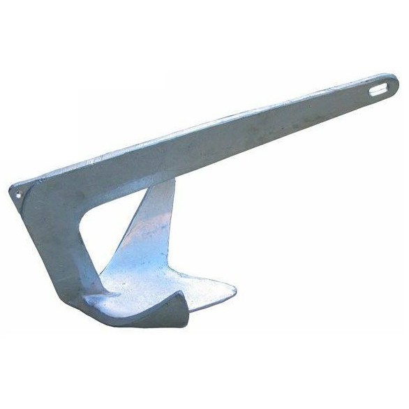 Bruce Anchor 10kg (Sauh Bot), Marine Galvanized | Shopee Malaysia