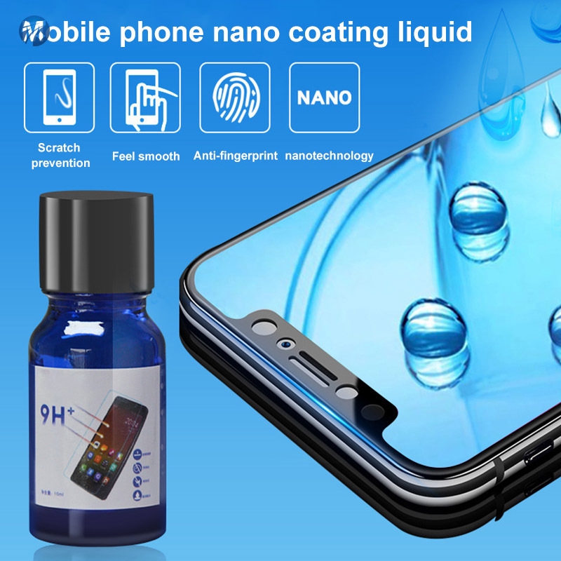 Nano Liquid Screen Protector Film Scratch Resistant 9H Hardness for ...