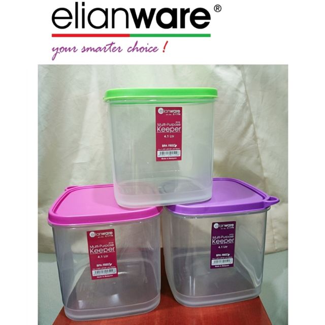 Elianware Food Container and Multipurpose Keeper (E-1776) | Shopee Malaysia