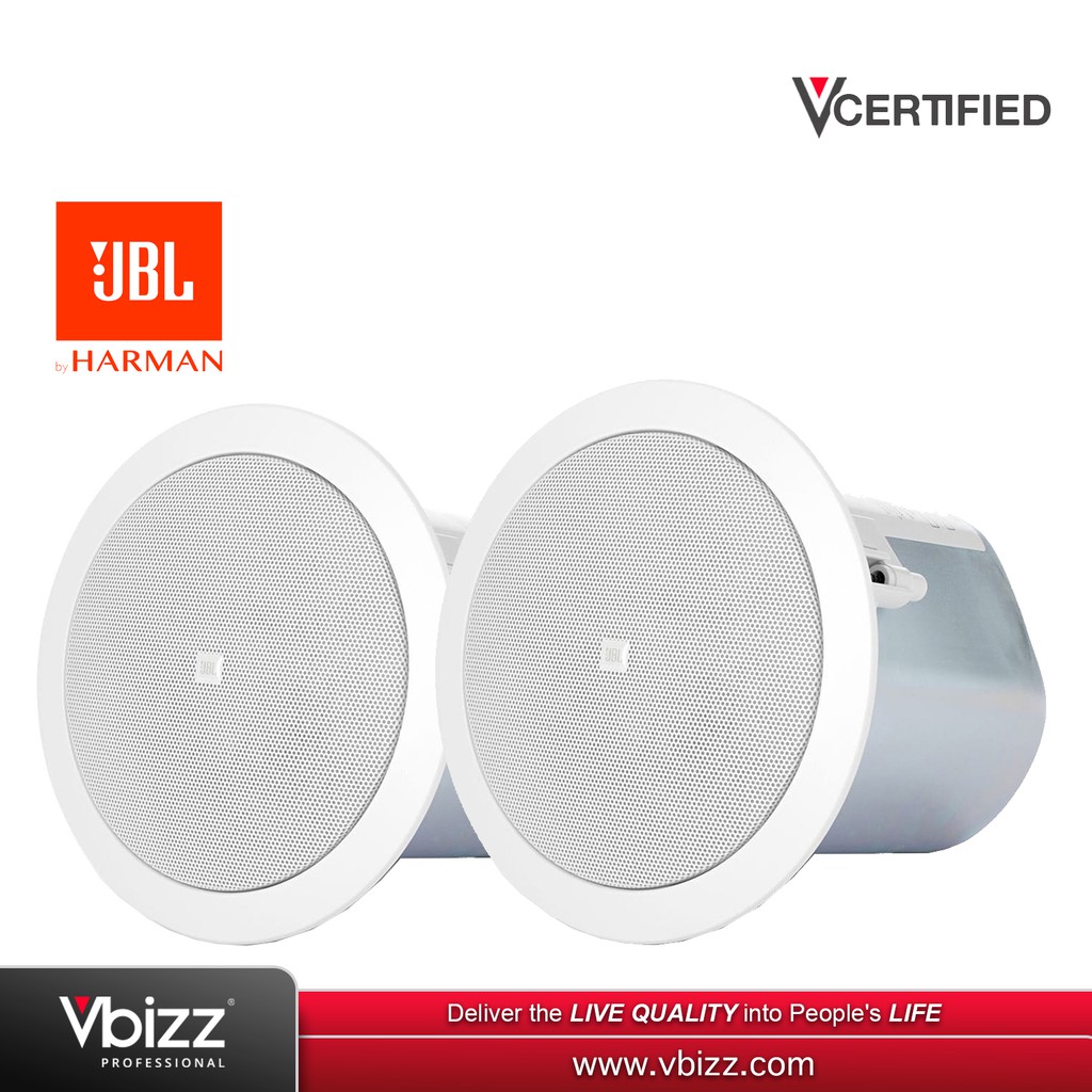 JBL CONTROL 26CT 6.5" 150W 2 Way Background Vented Ceiling Speaker With ...