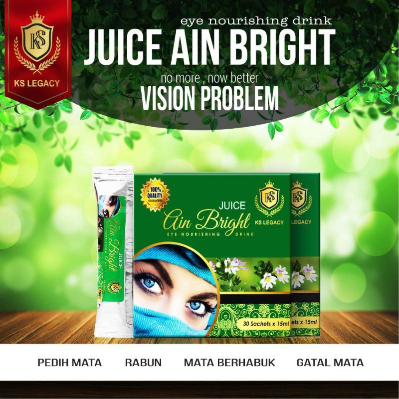 (Diskaun 20%) Atasi Mata Rabun, Silau, Gatal & Letih Dengan JUICE AIN ...