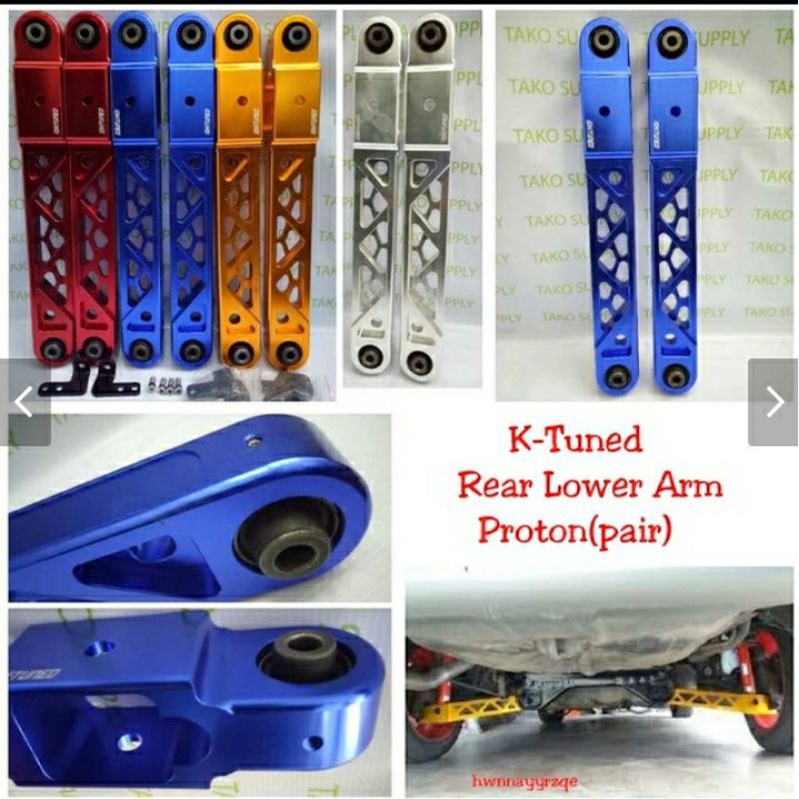 Proton wira waja gen2 persona putra REAR LOWER ARM CONTROL KTUNED ...