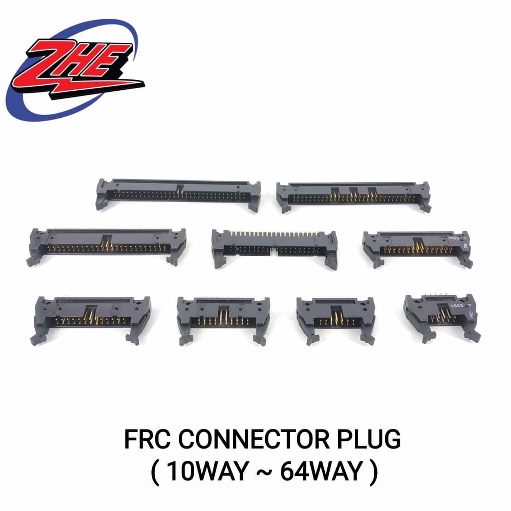 2.54MM PITCH STRAIGHT WITH LOCK SOCKET CONNECTOR FRC CONNECTOR ( 10WAY ...