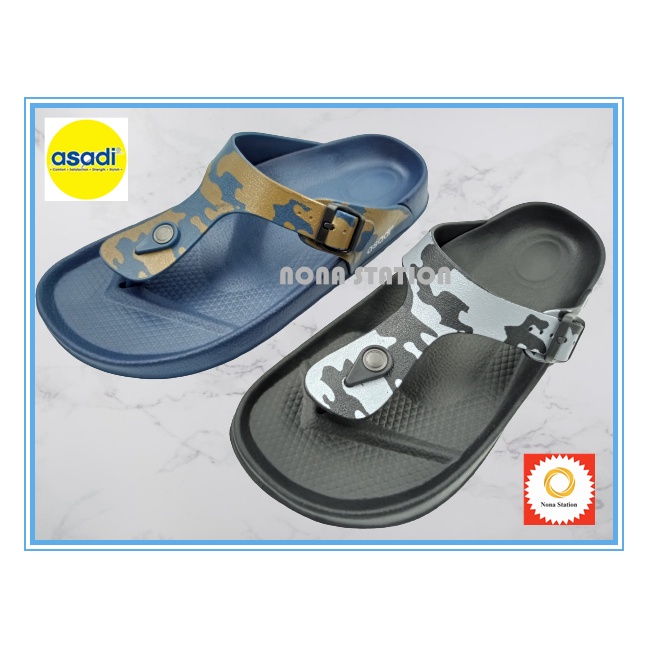 NS ASADI Men Flip-Flop Slippers Shoes MJA-145541(Size : 5 - 10 ) Kasut ...