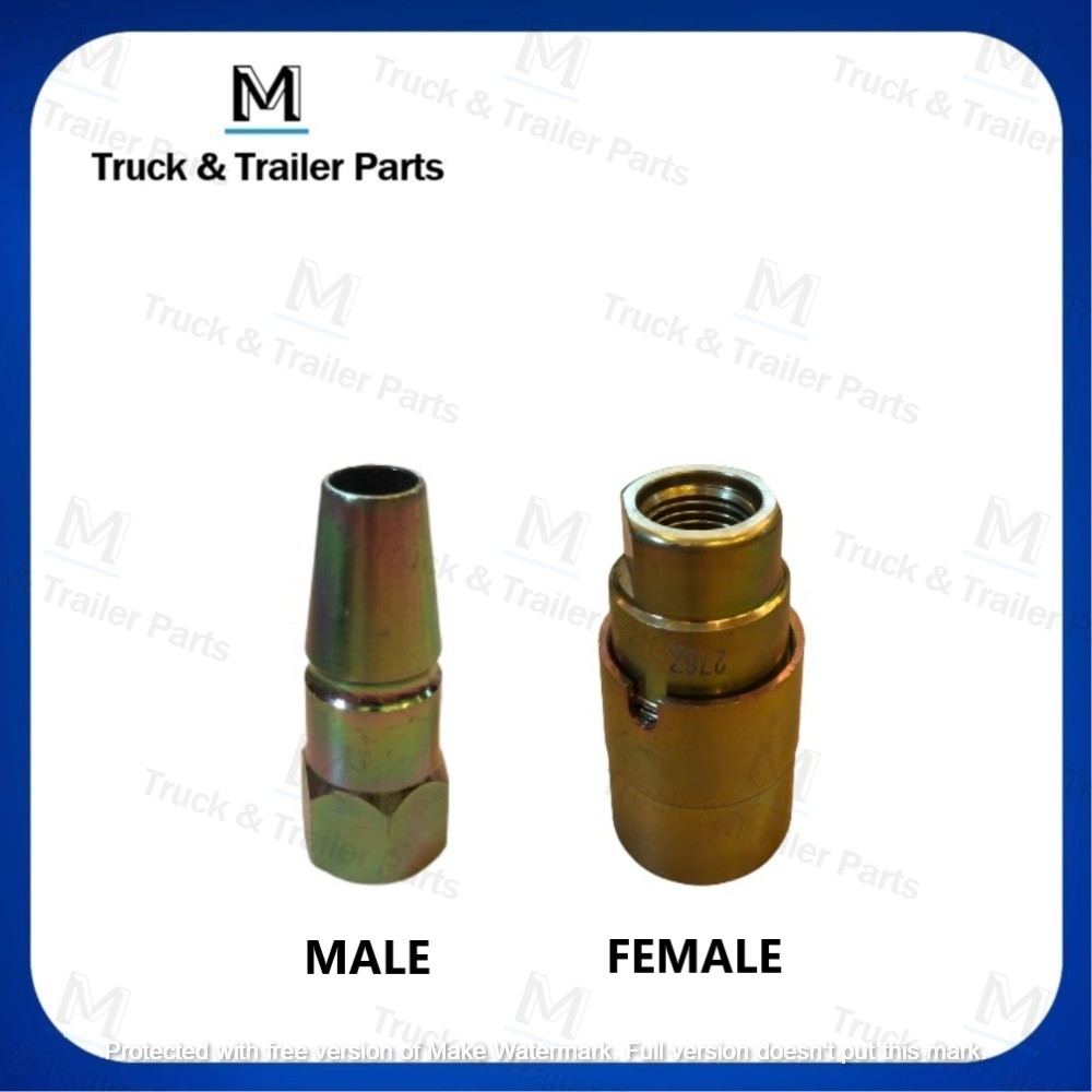 TRAILER SUSIE HOSE COUPLING/ TRAILER SUZI HOSE FITTING (MALE 121 ...