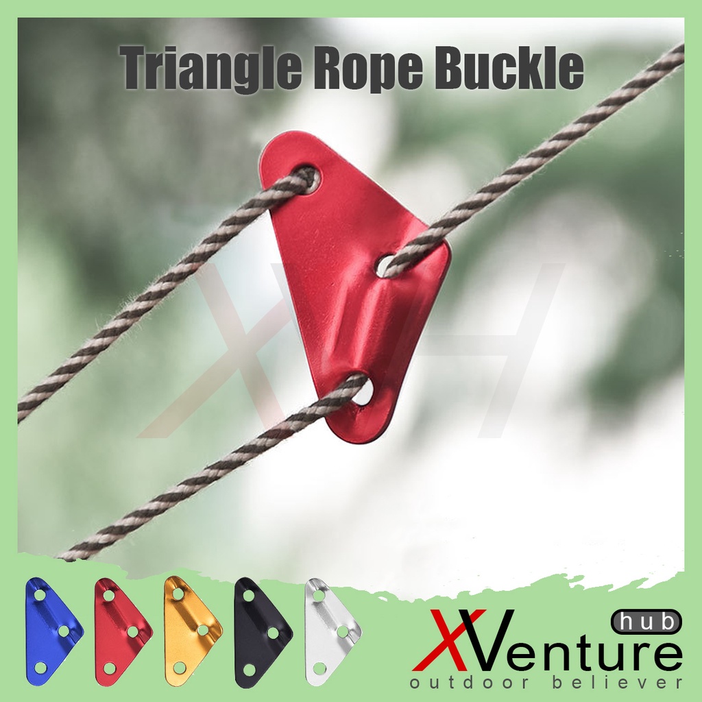 Triangle Wind Rope Buckle Outdoor Camping Guyline Tent Tarp Flysheet ...
