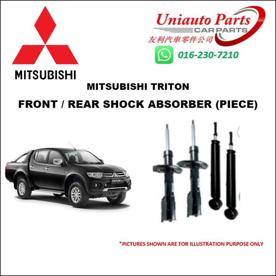 MITSUBISHI TRITON L200 (05' - 15', 2.5cc) FRONT / REAR SHOCK ABSORBER ...
